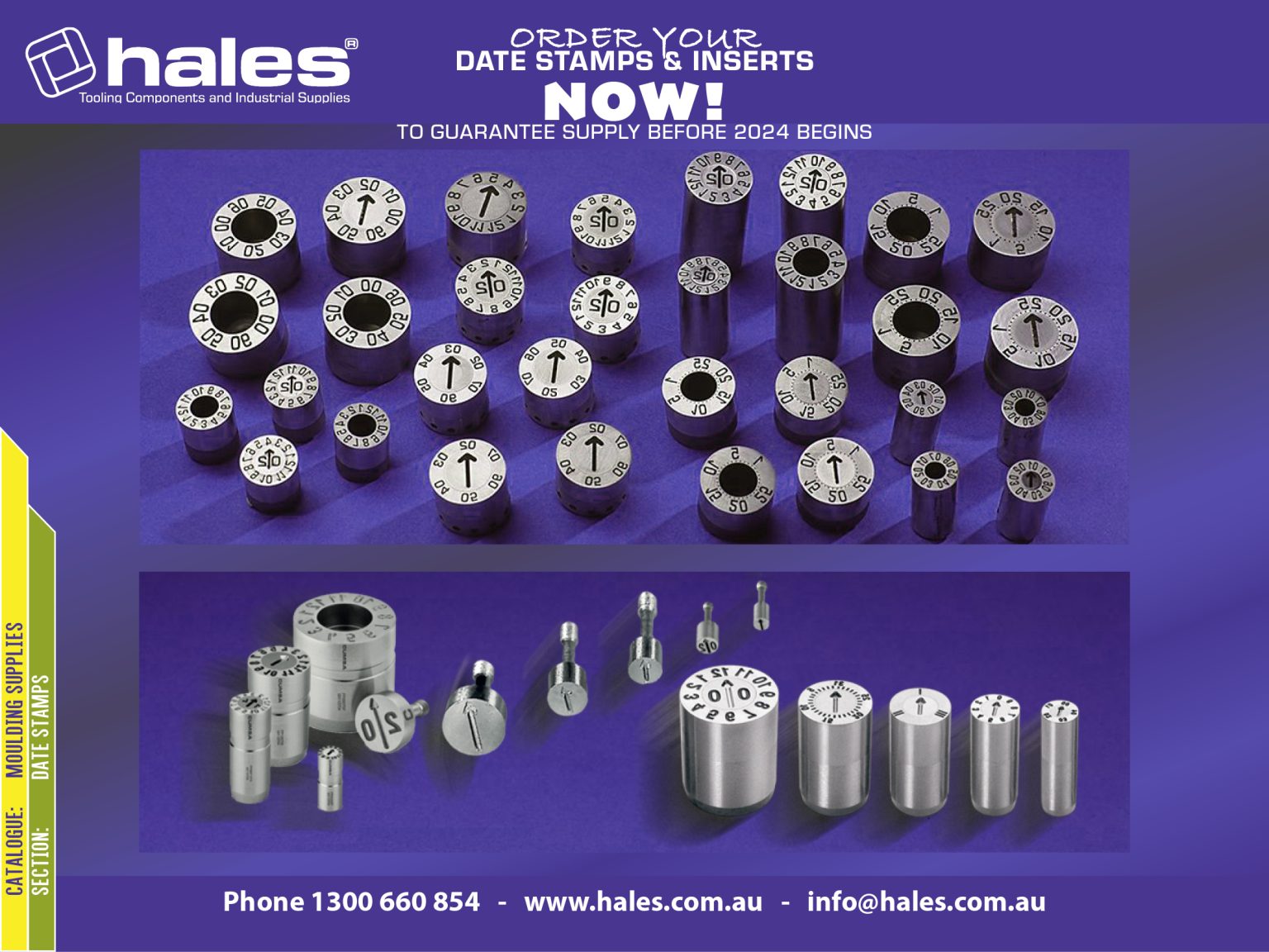 Date Stamps and Inserts - | Hales